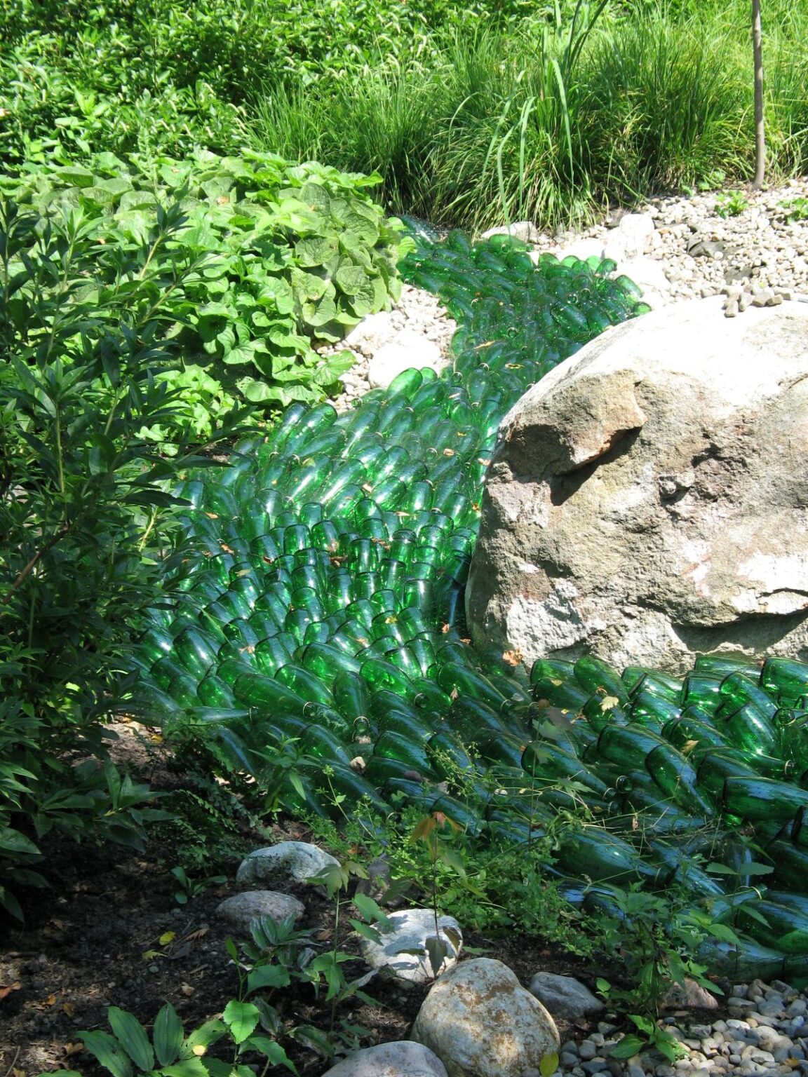 Dry stream of Bottles - Beyond Behnkes